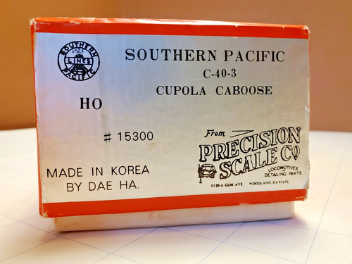 Precision Scale Southern Pacific class C-40-3 HO Brass Caboose - PSC ...