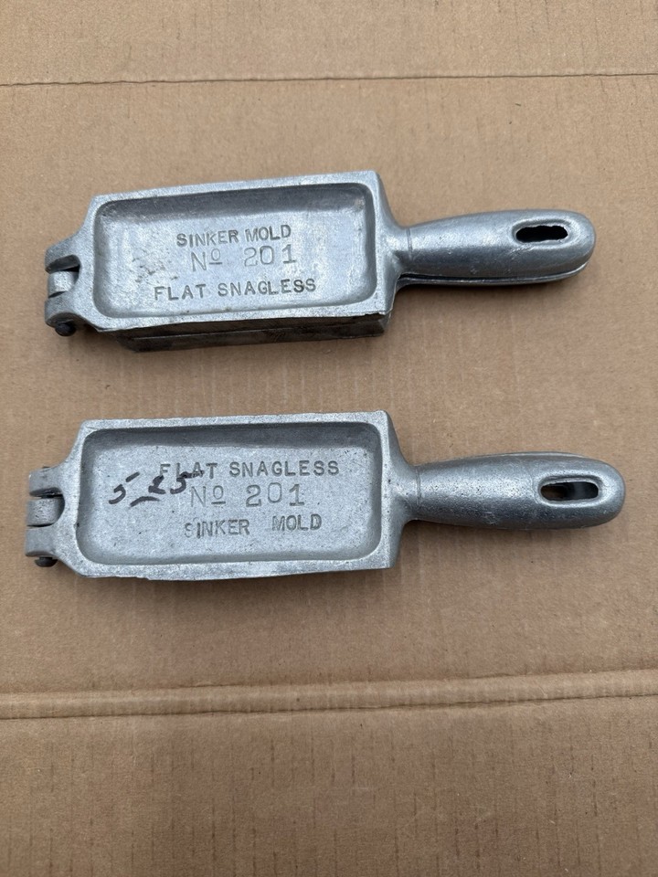C Palmer Hot Pot Sinker Weight Lead Molds with Lead Ingot 101 151 201 ...