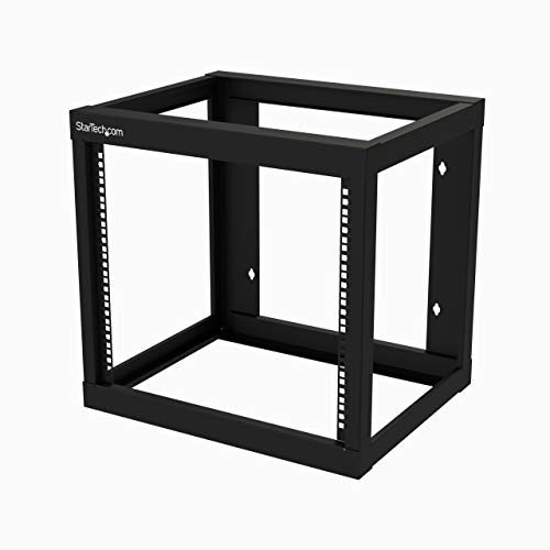 StarTech 9U 19 Wall Mount Network Rack - 17" Deep Open Frame for Server ...