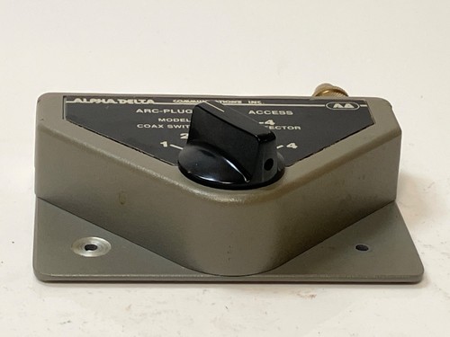 Coax Switch-Surge Protector Alpha Delta Delta-4 | eBay