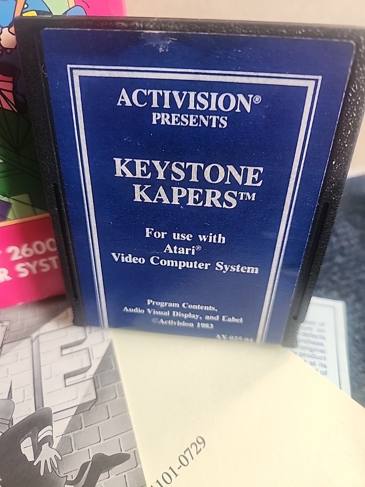 Atari 2600 KEYSTONE KAPERS WITH MANUAL | eBay