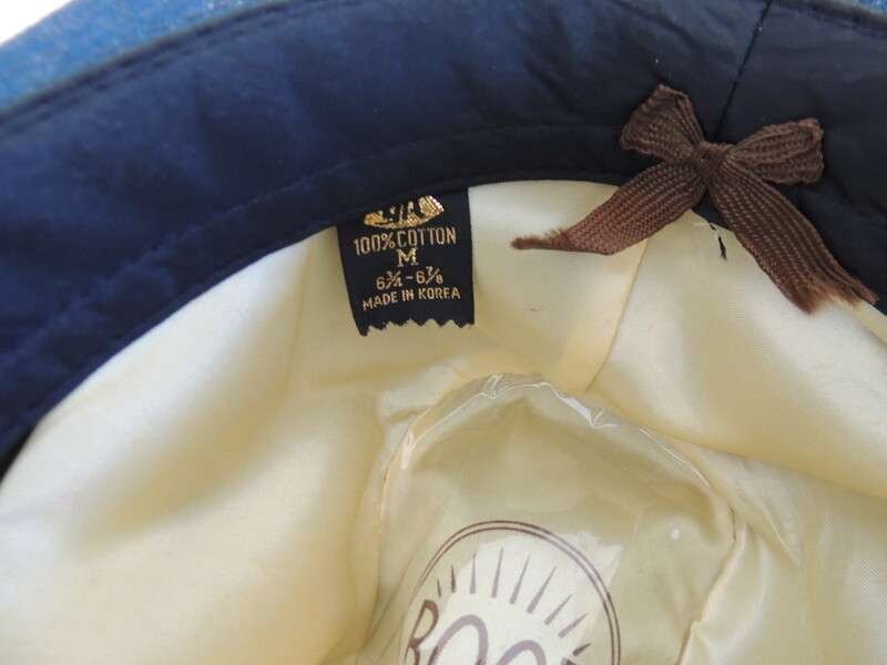 Vintage 1970s 1980s Boothill Denim Cowboy Hat Size M 6 1/4 - 6 7/8 | eBay