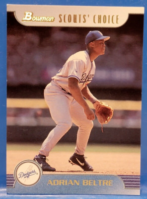 Adrian Beltre 3B Dodgers Topps Baseball Card #6 1999 Scouts Choice | eBay