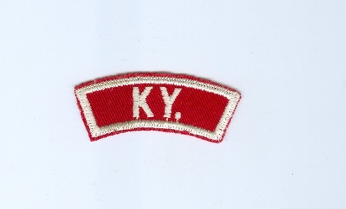 KY. Red & White state strip | eBay