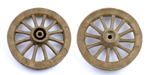 Plastic Scale Cart Wheel 70mm Diameter For Carts & Wagons (Sold ...