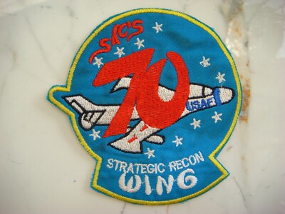USAF 70th STRATEGIC RECONNAISSANCE WING PATCH | eBay