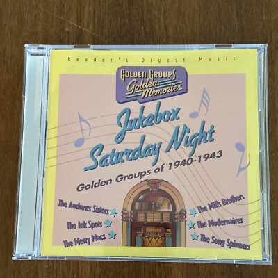 Jukebox Saturday Night: Golden Groups of 1940-1943 by Various (CD, 2001 ...