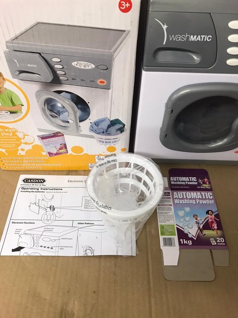 Casdon 476 Toy Hotpoint Electronic Washing Machine Toy for sale online ...