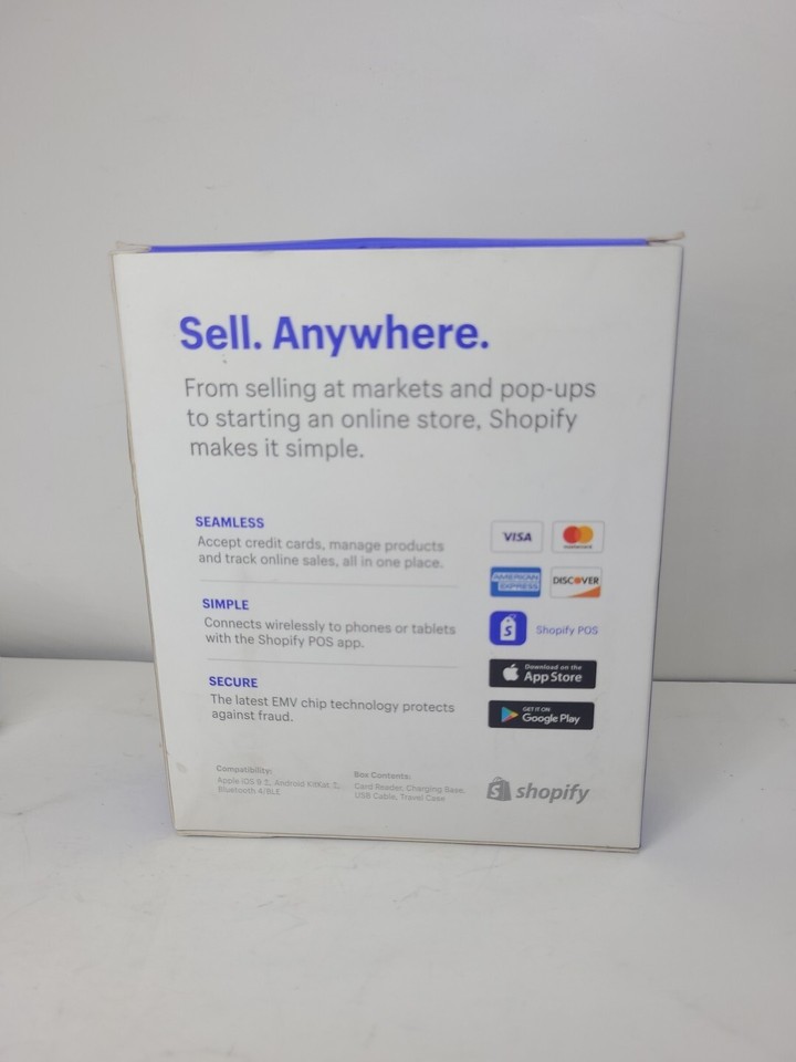 New Shopify Chip & Swipe Reader UPC 887675001507 887675001507| eBay