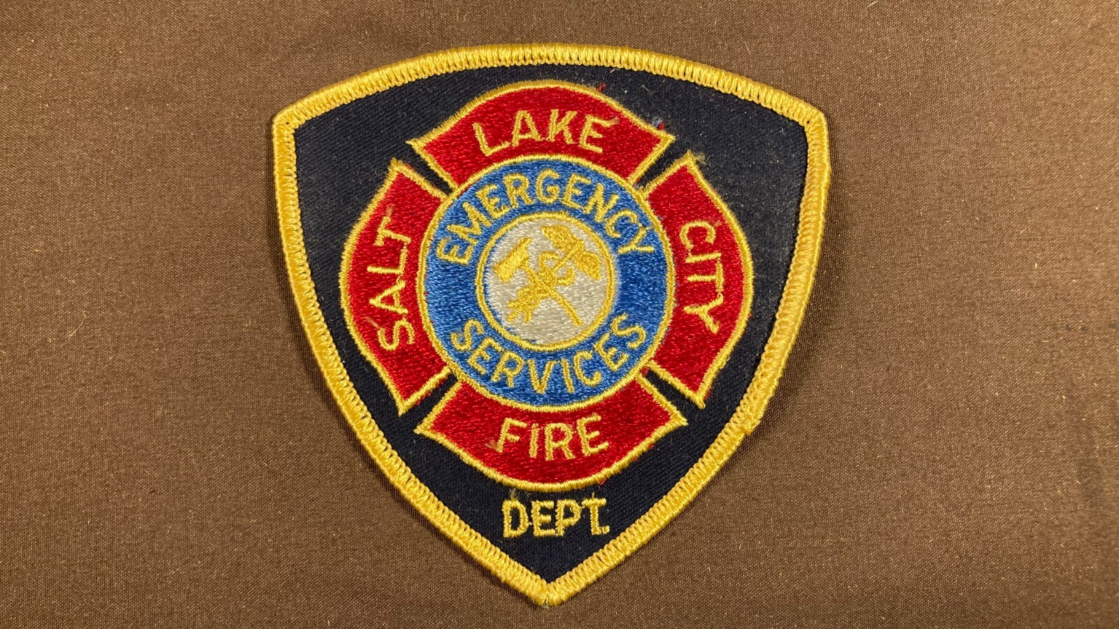 Salt Lake Utah UT Fire Department Patch Firefighter Vintage | eBay