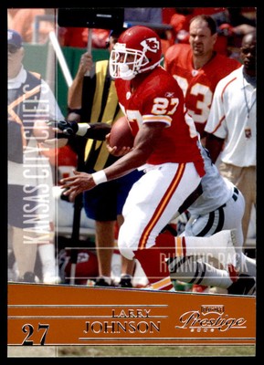 2006 Playoff Prestige #77 Larry Johnson Kansas City Chiefs | eBay