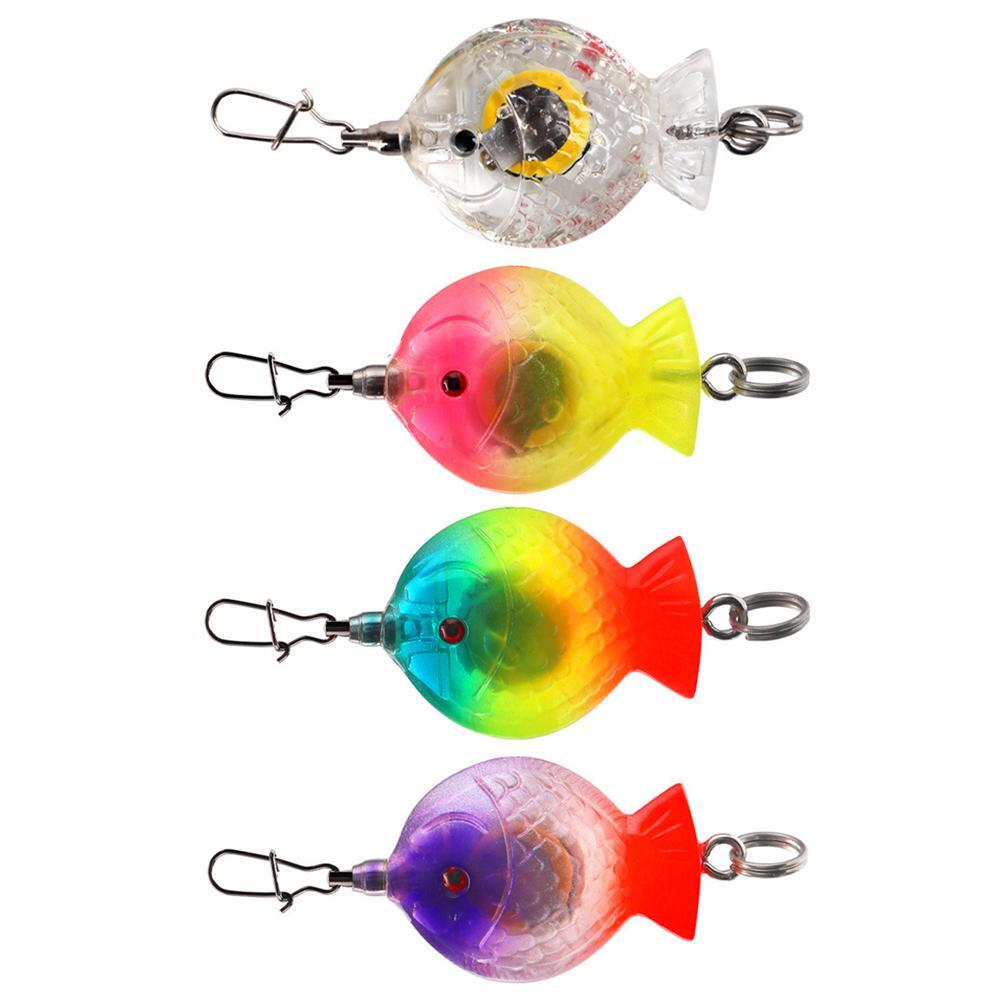 LED Deep Drop Fishing Lure Trap Light Underwater Flash Lamp (A Purple ...