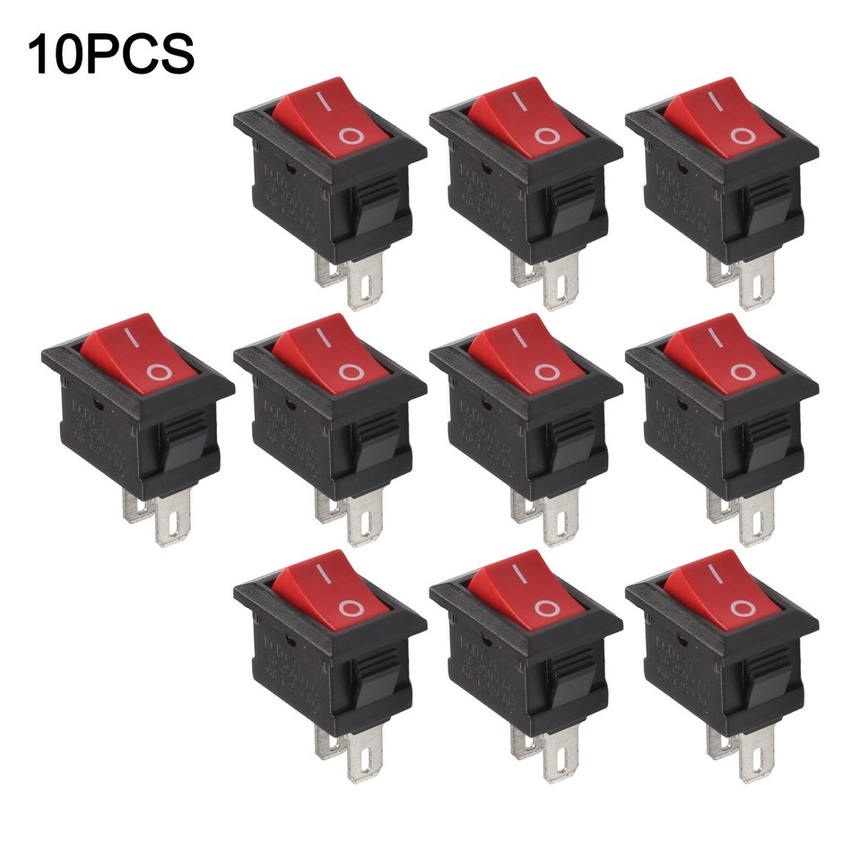 KCD11 Rocker Switch 2 Pin Switch PBT Stainless Steel Construction For ...