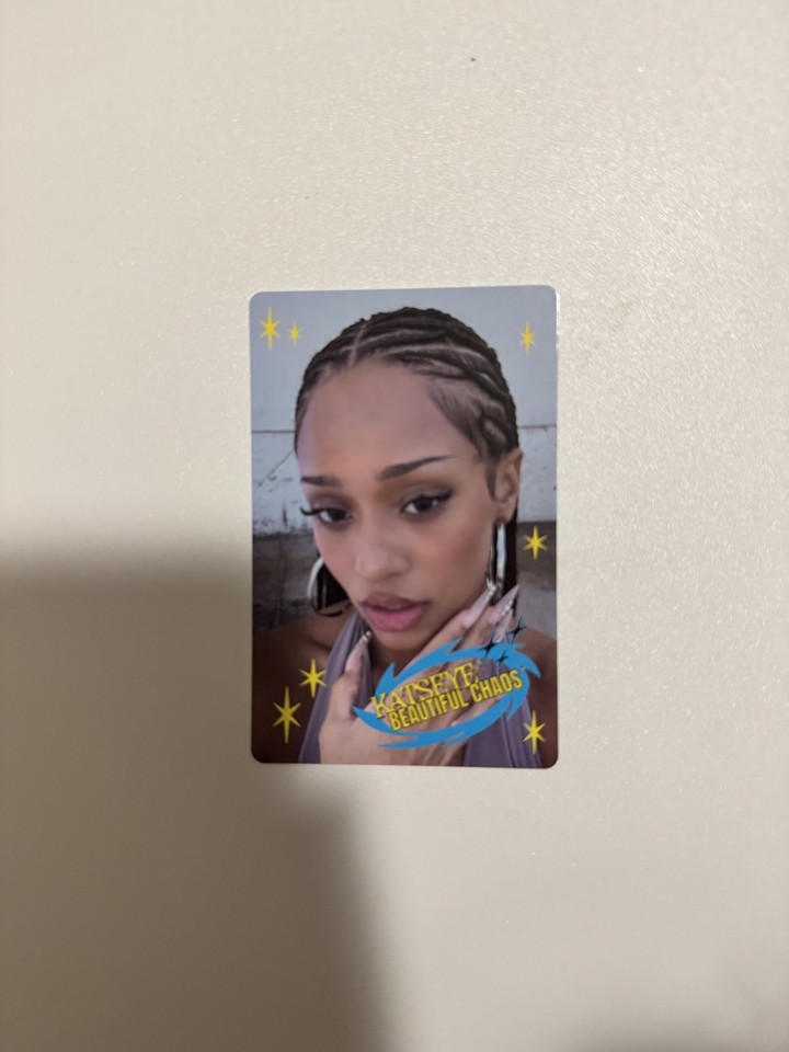 KATSEYE MANON BEAUTIFUL CHAOS VINYL PHOTOCARD PC ALBUM KPOP NEW ...