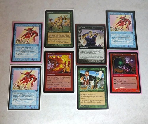 Magic The Gathering Mixed Set Lot of 8 Cards Nemesis Foil Invasion ...
