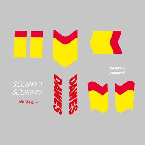 Dawes Scorpio Bicycle Decals-Transfers-Stickers n.60 | eBay