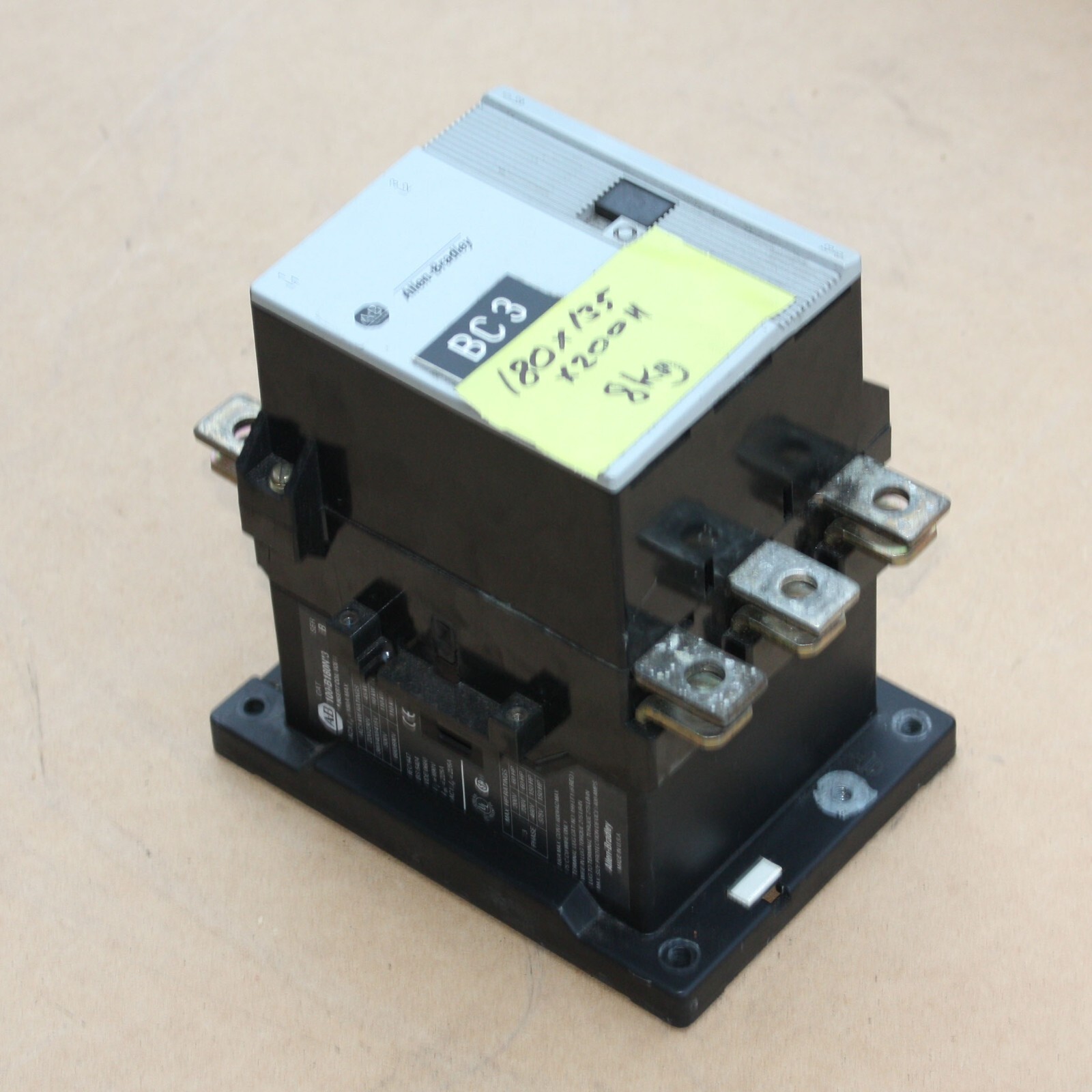 Allen Bradley 100-B180N*3 Series B Magnetic Contactor 415V 90kW 180A ...