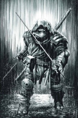 TMNT THE LAST RONIN #5 MICO SUAYAN B & W/COLOR VIRGIN VARIANT SET IDW ...