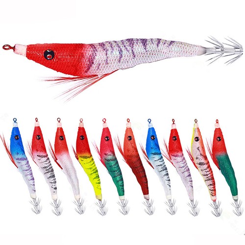 10.7cm 6.3g Fishing Lure Artificial SquidHook Jigging Baits For SEN | eBay