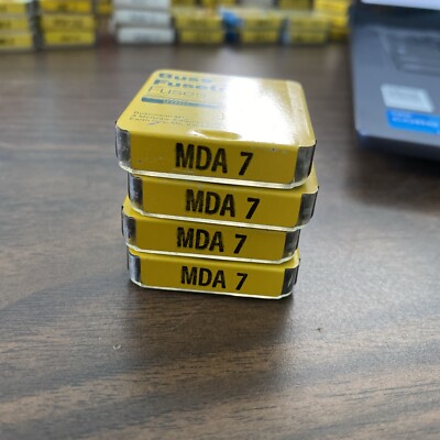 17 PCS MDA7 7A 250V Time-Delay Slow-Blow Fuse Bussmann MDA-7 #RED-1-05 ...