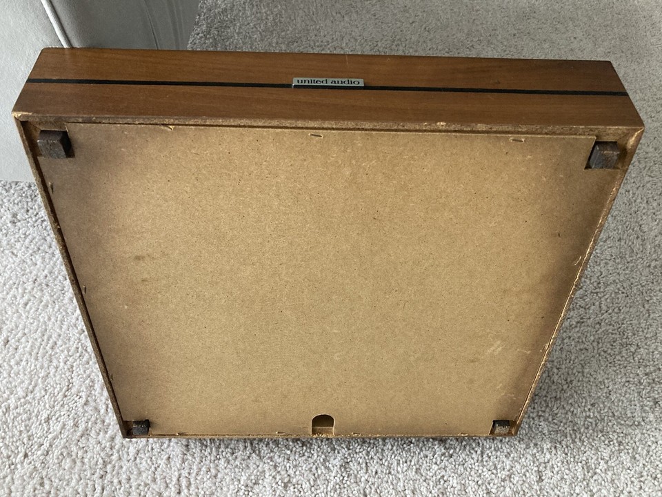 Dual United Audio 1225 Vintage Record Player Turntable Plinth Base ...