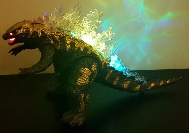 LARGE DINOSAUR GODZILLASAURUS Full Electric Action Walking Girls Boys ...