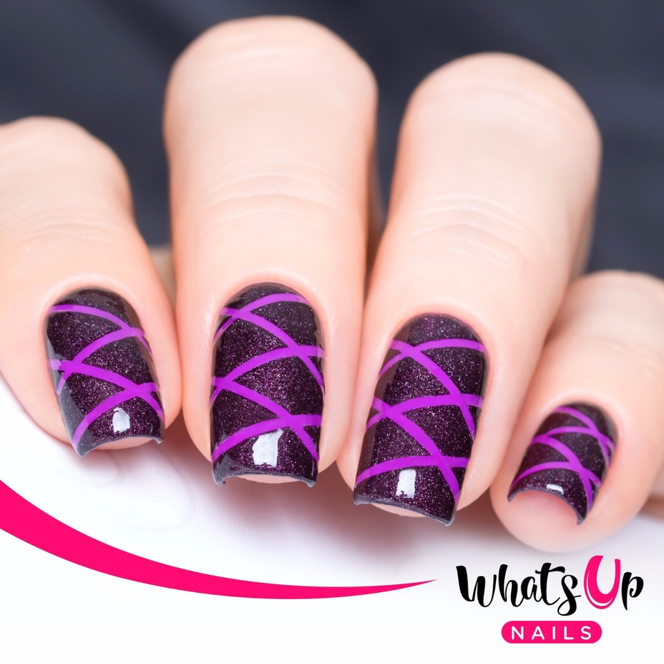 Whats Up Nails Skinny straight tape for nail art, striping tape for ...