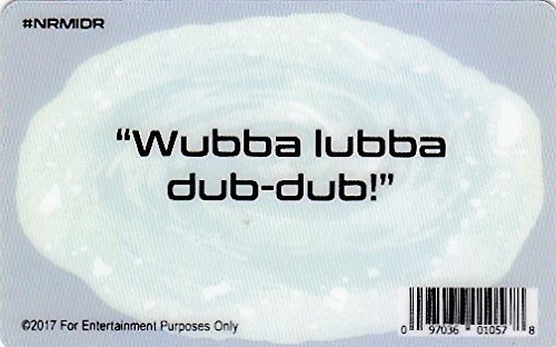 The Rick and Morty show Professor RICK SANCHEZ fake I.D. card Drivers ...