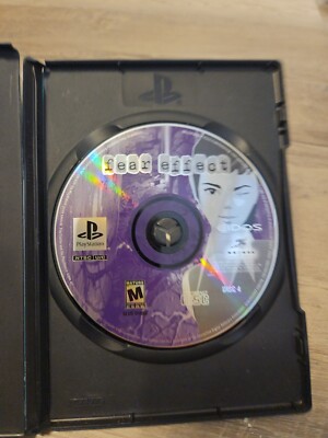 Fear Effect [Original] (PlayStation 1, 2000) PS1 Game Disc 4 Only Good ...