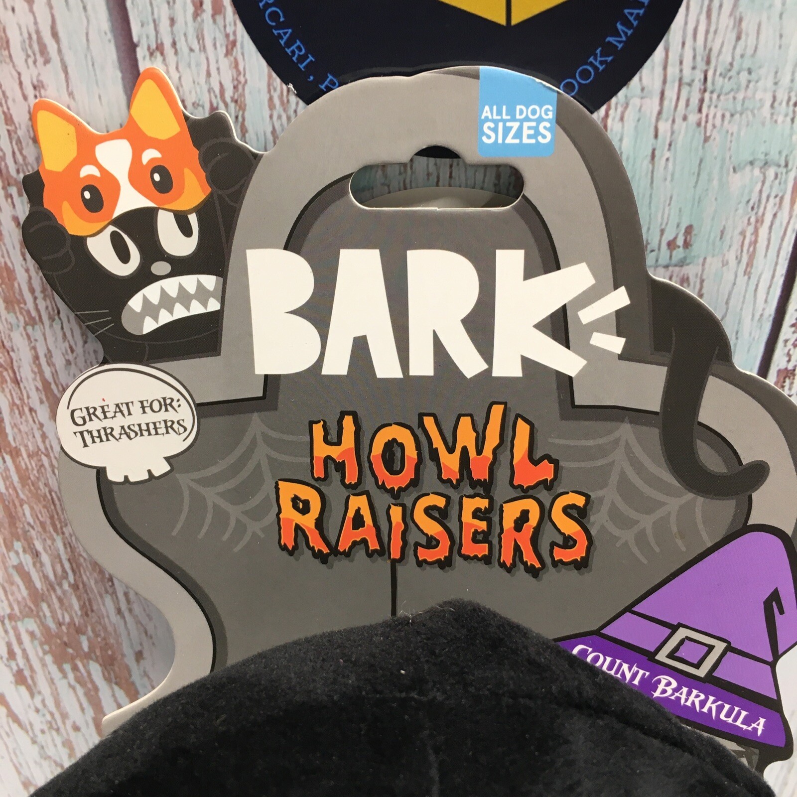 Bark Dracula Plush Count Barkula Dog Toy - Howl Raisers Squeaker ...