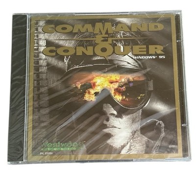 Command & Conquer PC CD-ROM Windows 95 Sealed Big Box Era Westwood RTS ...