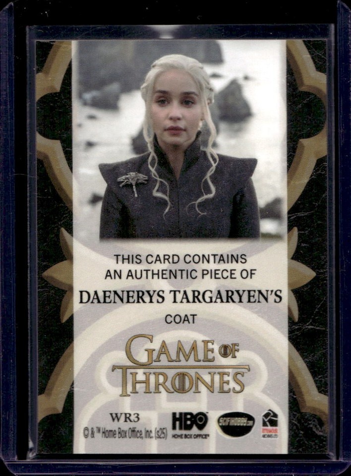 Daenerys Targaryen Rittenhouse Game of Thrones Great Houses Coat Relic ...