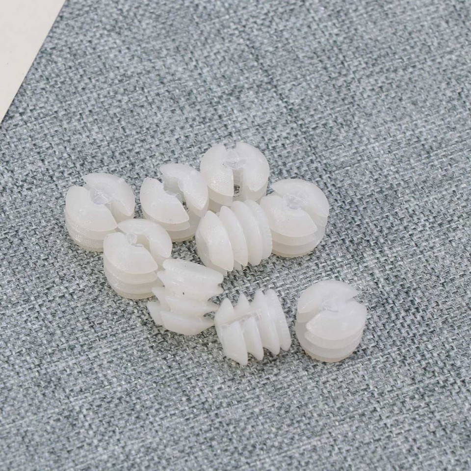 40 Sets Furniture Connectors Cam Fittings Pre-Inserted Nuts Dowels ...