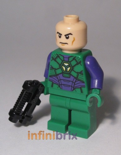 Lego Lex Luthor Minifigure from set 76097 Super Heroes Justice League ...