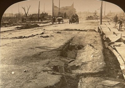 USA Ruins of San Francisco after the 1906 Earthquake Stereo Photo ...