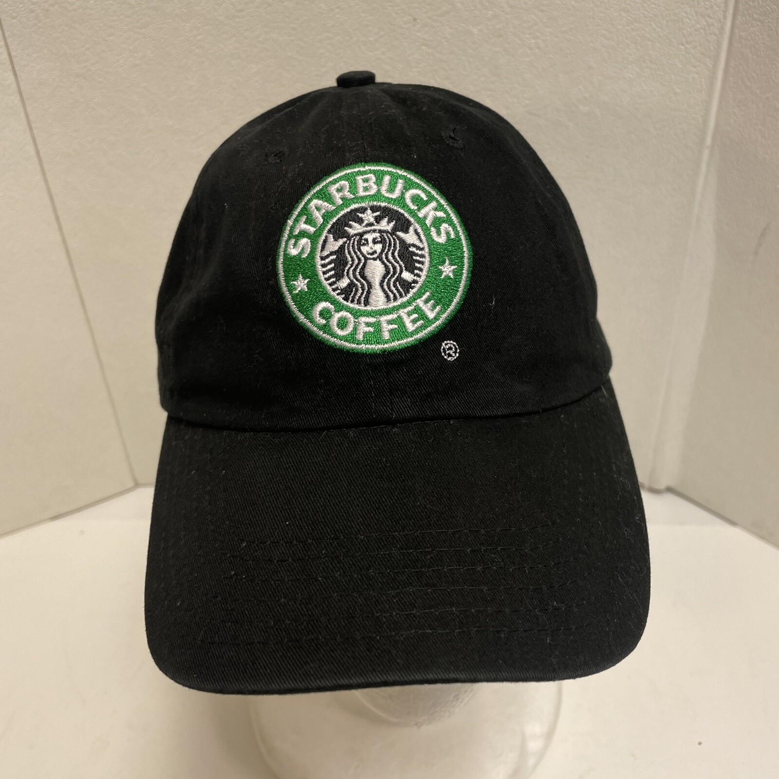 STARBUCKS COFFEE EMPLOYEE UNIFORM StrapBack Hat Cap M… - Gem