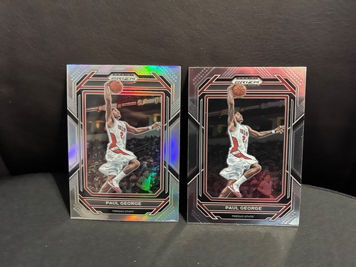 2023 Panini Prizm Draft Picks Silver Paul George Prizm / Base #58 ...