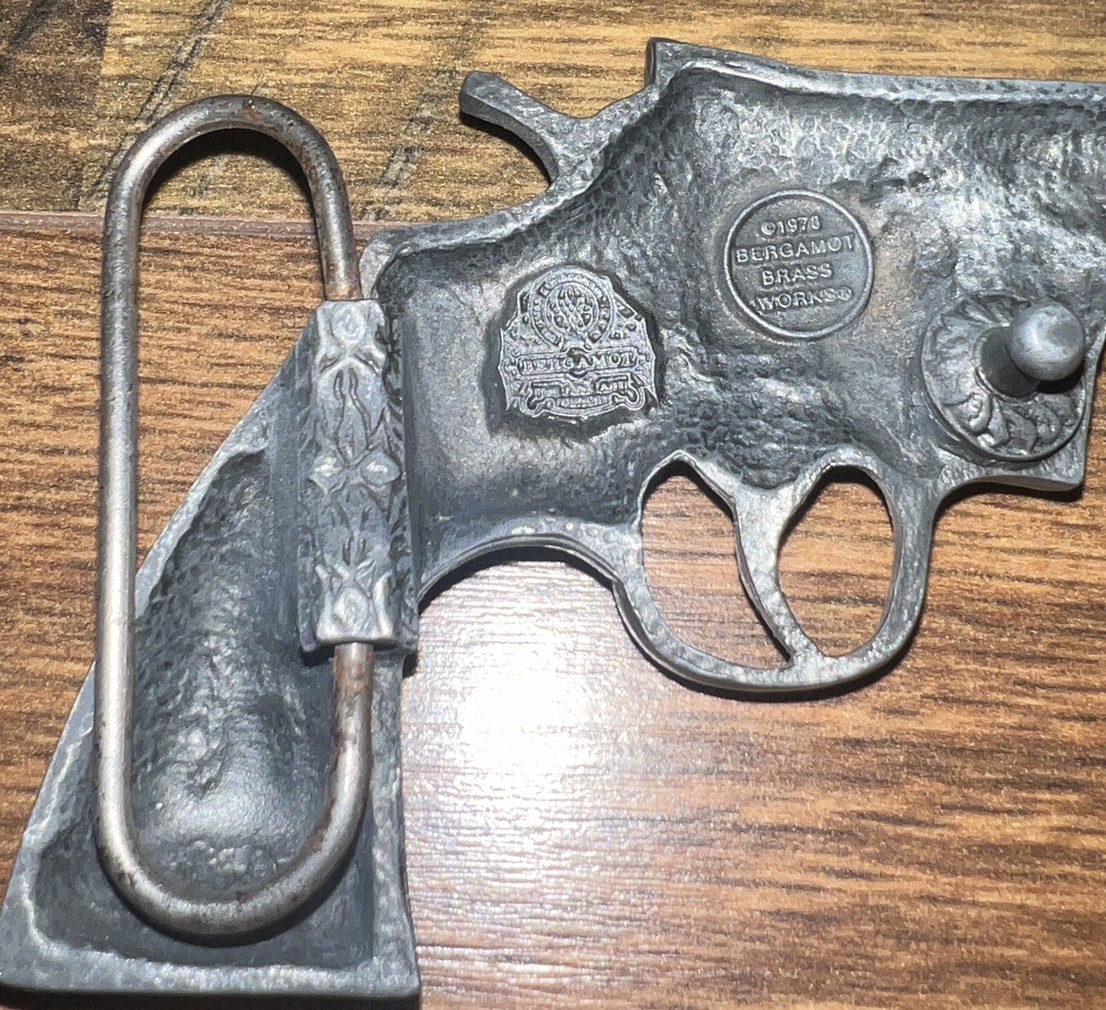 Gun Revolver Vintage 1978 Bergamot Brass Works USA Be… - Gem