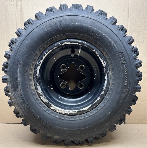 Suzuki Honda Kawasaki Rear 4x110 Rim Wheel Quad Boss QBT739 REAR TIRE ...