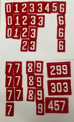 BSA Boy Scouts of America Red/White Troop Number Patches, Pre-owned | eBay