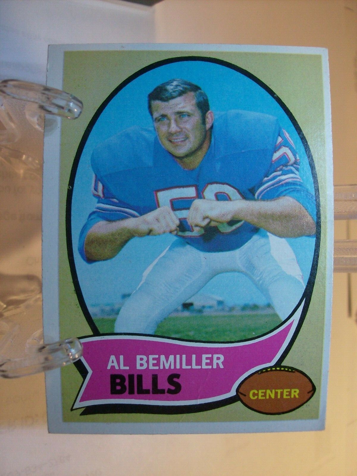 1970 Topps Football Card #191 Al Bemiller (84923) | eBay