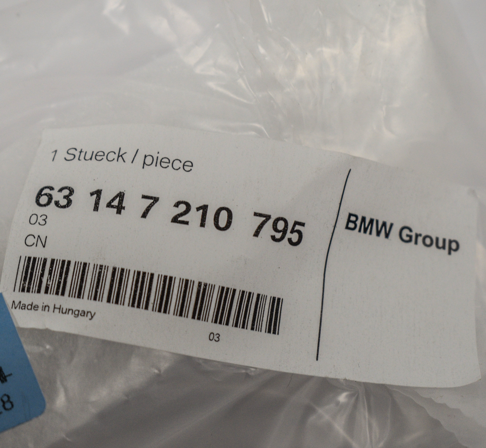 BMW 5 F11 Rear M Bumper Left Reflector 63147210795 7210795 New Genuine ...