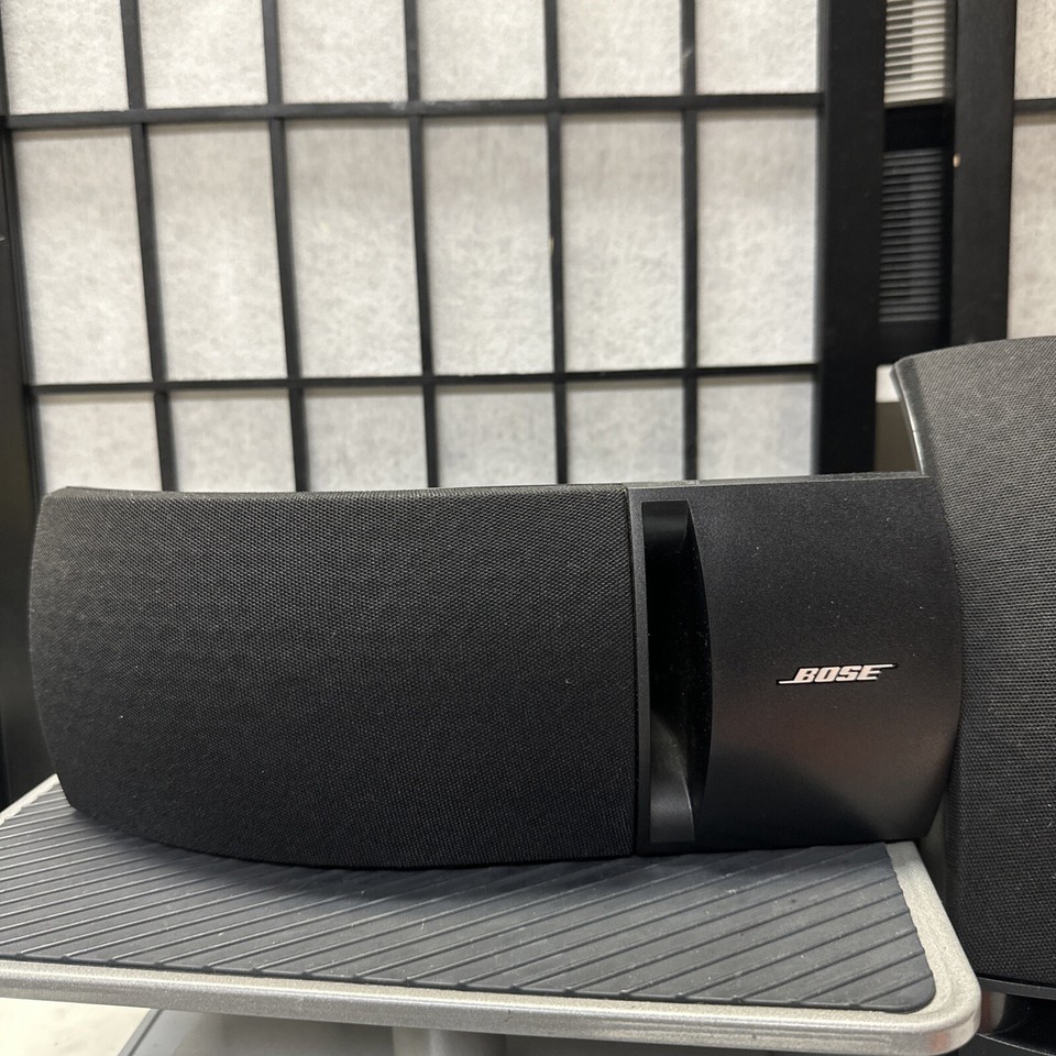 Bose 161 Black Pair Right Left Bookshelf Speakers *Tested Working | eBay