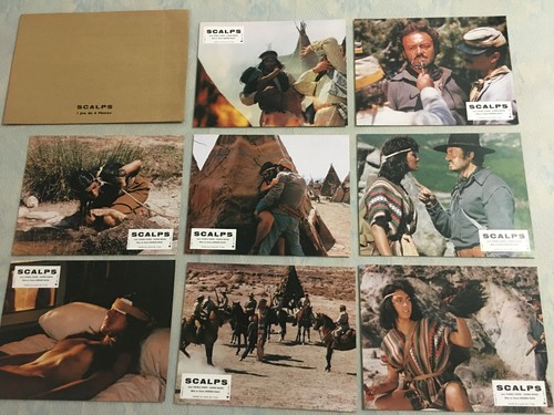 SCALPS - WESTERN - Vassili KARIS Mapi GALAN Karen WOOD 1987 - 8 PHOTOS ...