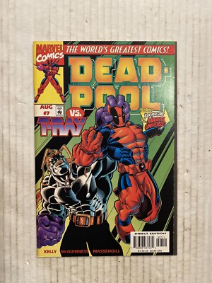 Deadpool #7 (1997) Marvel Comics Deadpool Vs T-Ray High Grade! | eBay