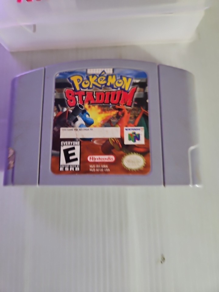 Pokemon Stadium (N64, 2000) Authentic - TESTED - Pokémon Nintendo 64 ...