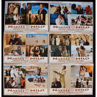 Fotobusta Christmas Sul Nile Vacanze by Christian De Sica Max Boldi ...