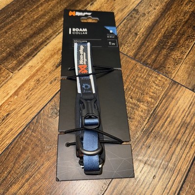 Non-stop Dogwear Roam collar Size S/blue | eBay