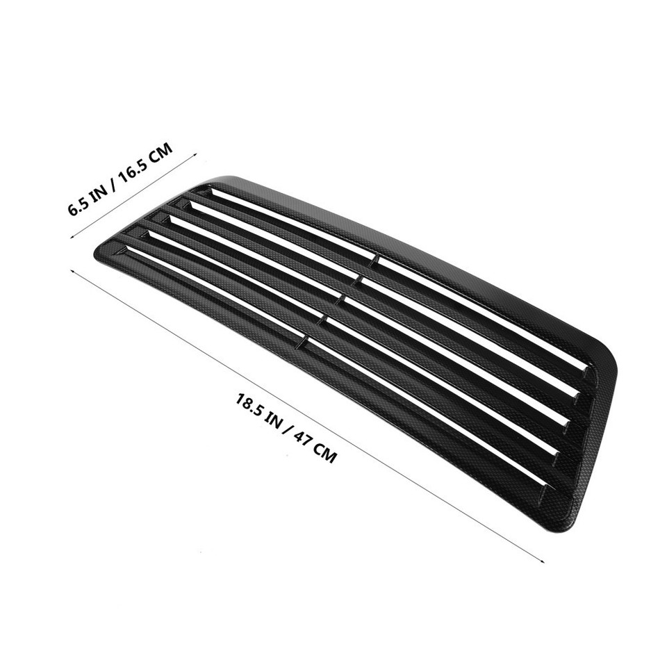 Engine Hood Air Outlet Car Ventilation Cover Modification Intake Scoop ...