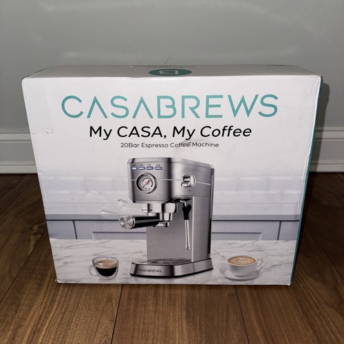 CASABREWS CM5418 Espresso Machine 20 Bar w/ Steam Wand & 34oz Tank ...